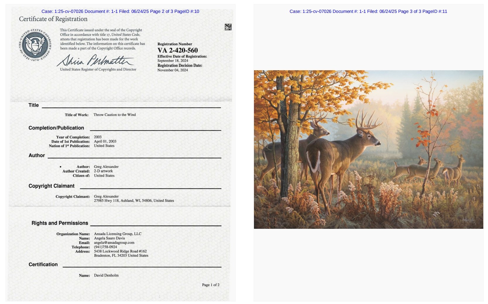 Greg Alexander 版权 - 麦家星球